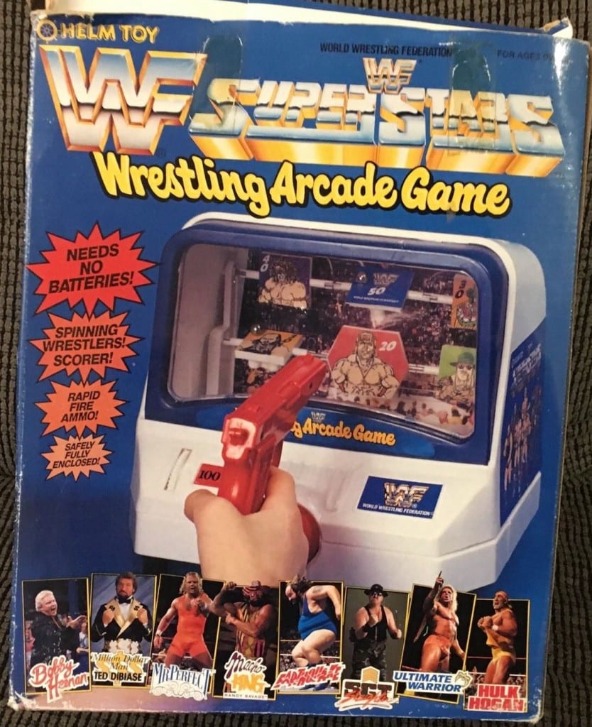 WWF Superstars Wrestling Arcade Game toy 2 - WrestleCrap - The Very ...